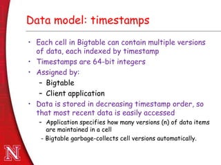 Bigtable a distributed storage system | PPT