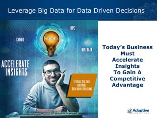 Big Workflow Launch from Adaptive Computing | PPTX