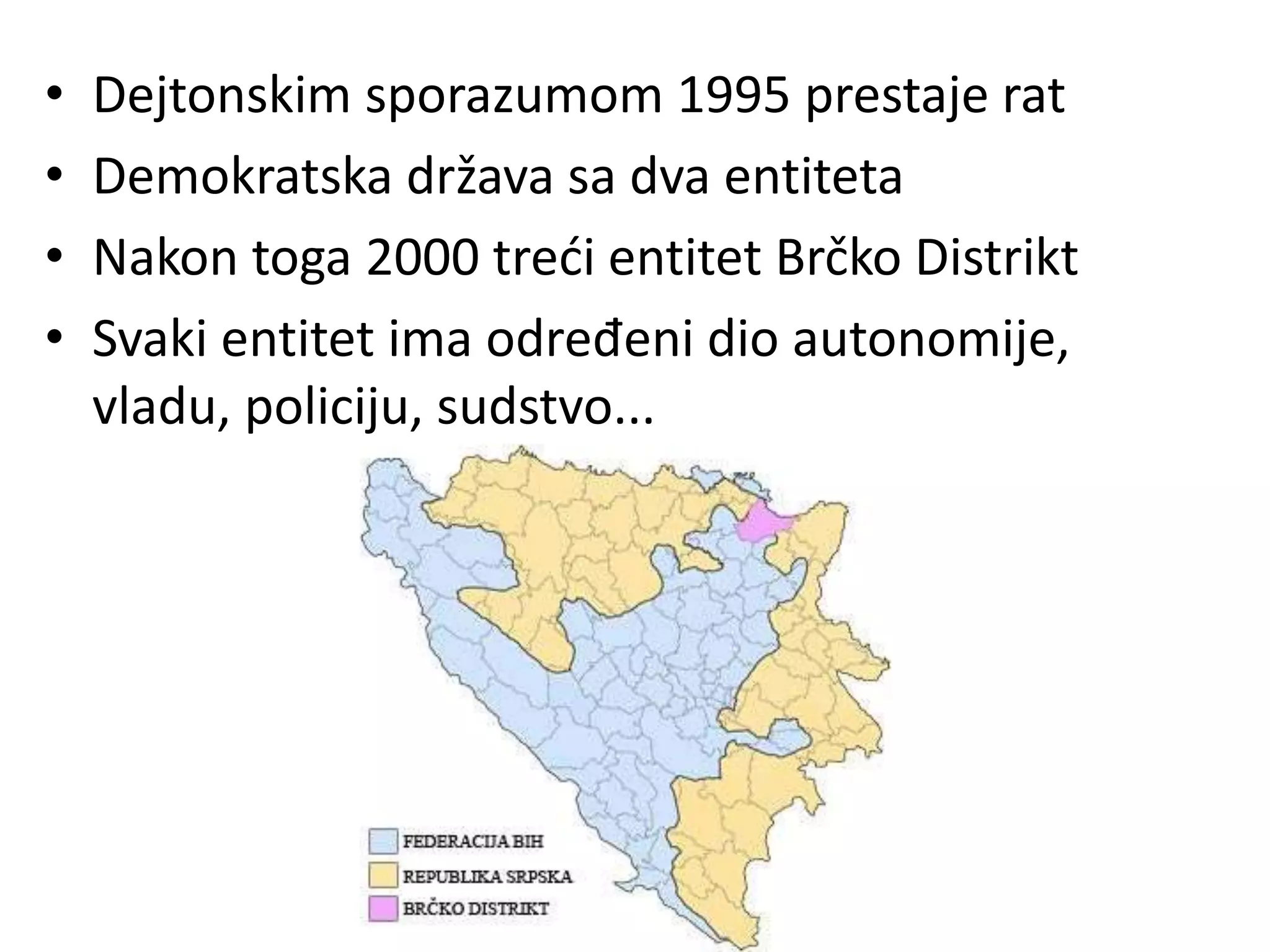 Opštegeografaske odlike Bosne i Hercegovine BIH | PPTX