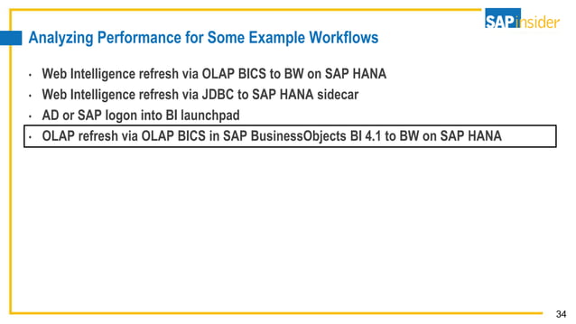 Analysing and Troubleshooting Performance Issues in SAP BusinessObjects BI Reports and ...