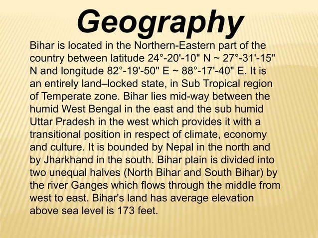 Bihar | PPTX
