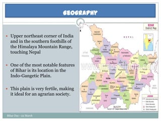 Bihar an overview | PPTX