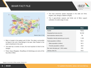 Bihar State Report - March 2019 | PDF