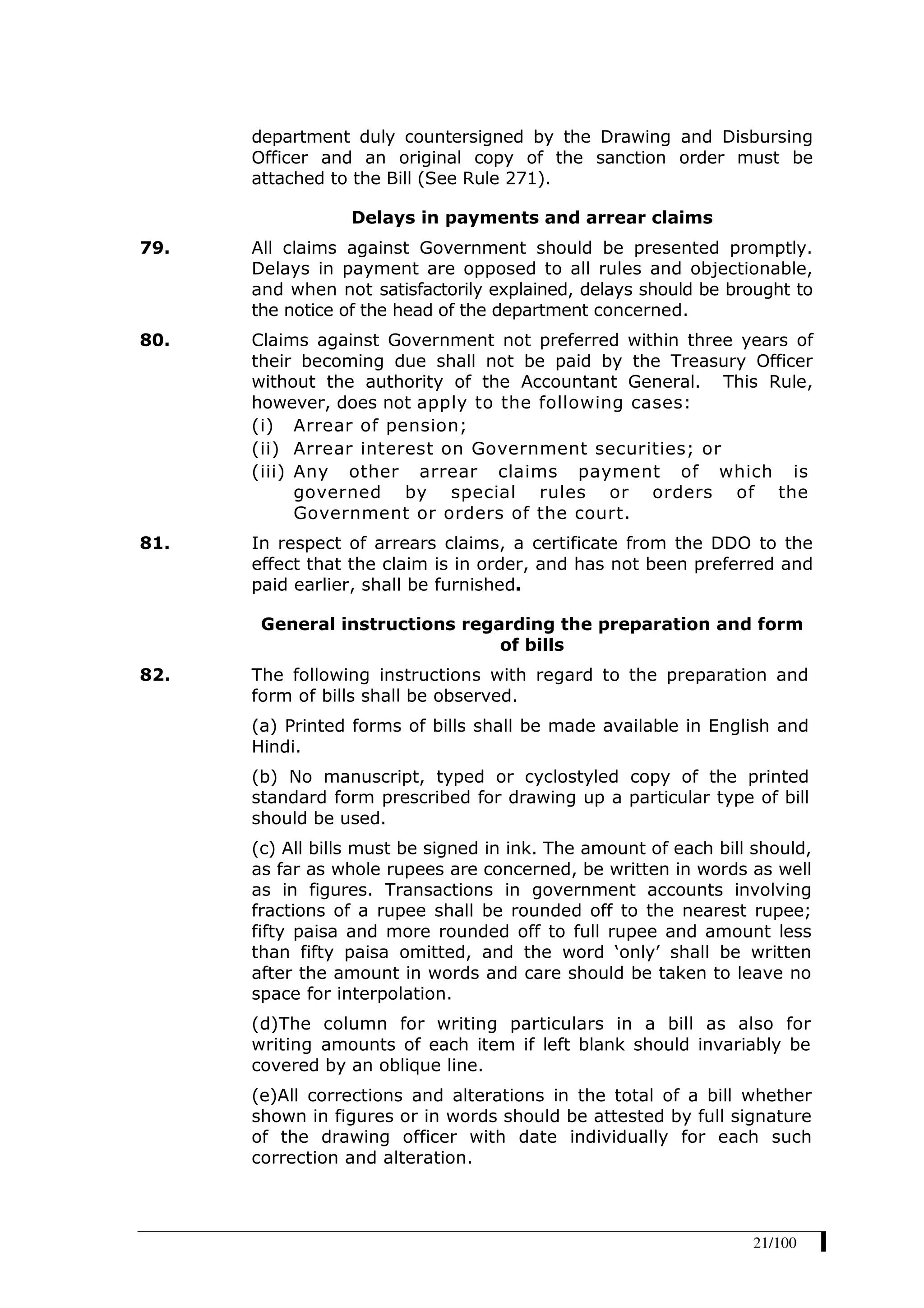 Bihar treasury-code-2011 | PDF