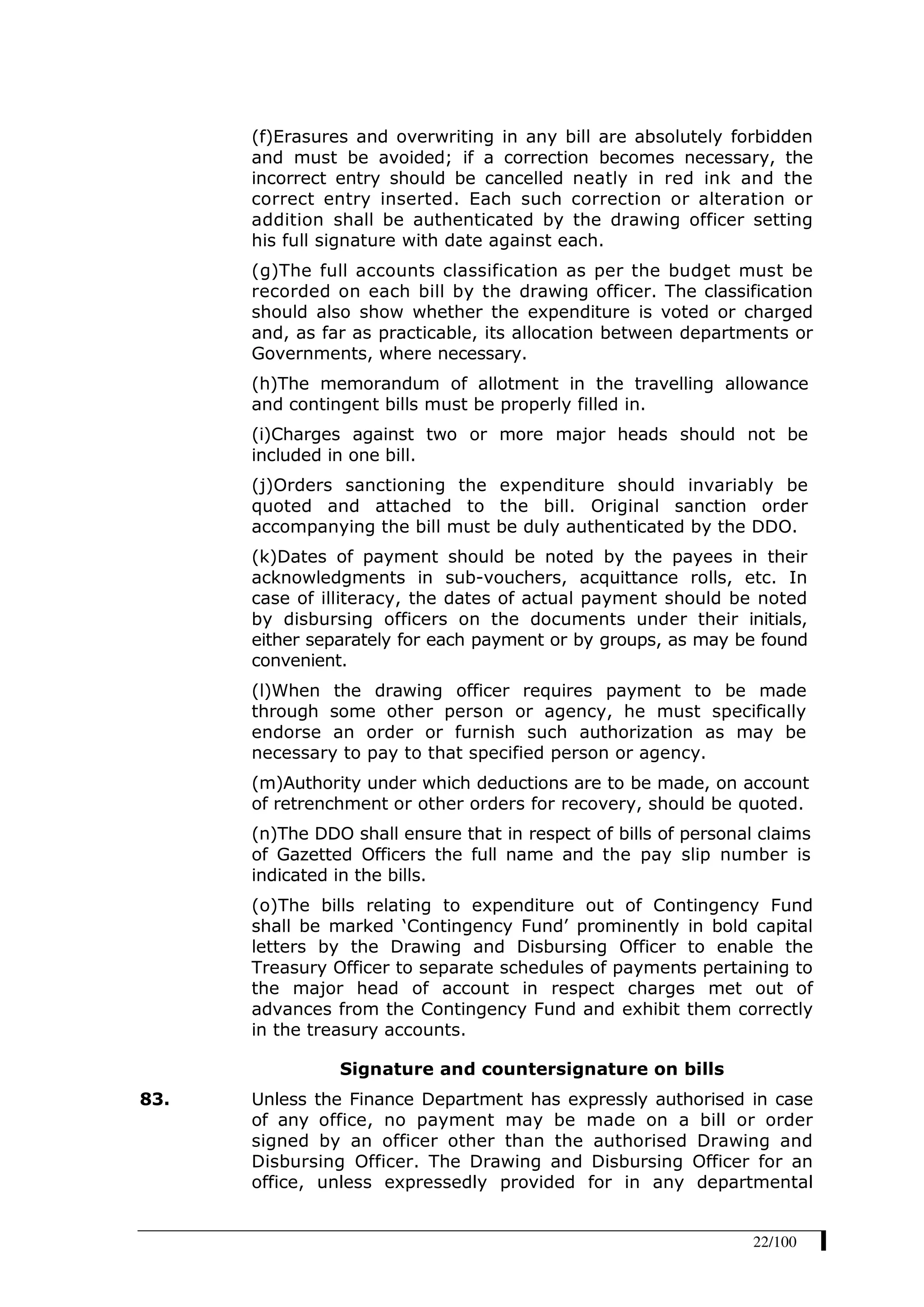 Bihar treasury-code-2011 | PDF