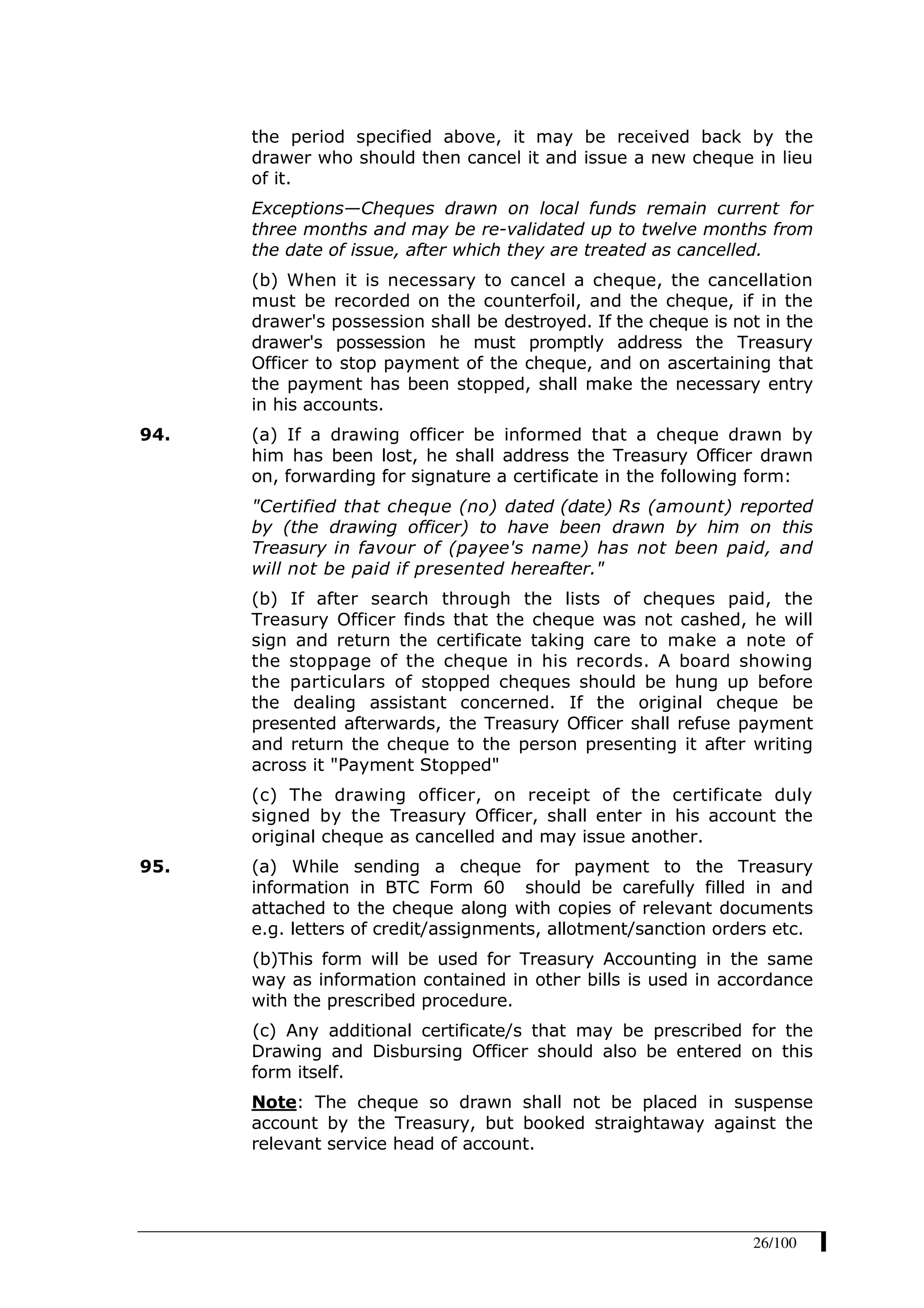 Bihar treasury-code-2011 | PDF