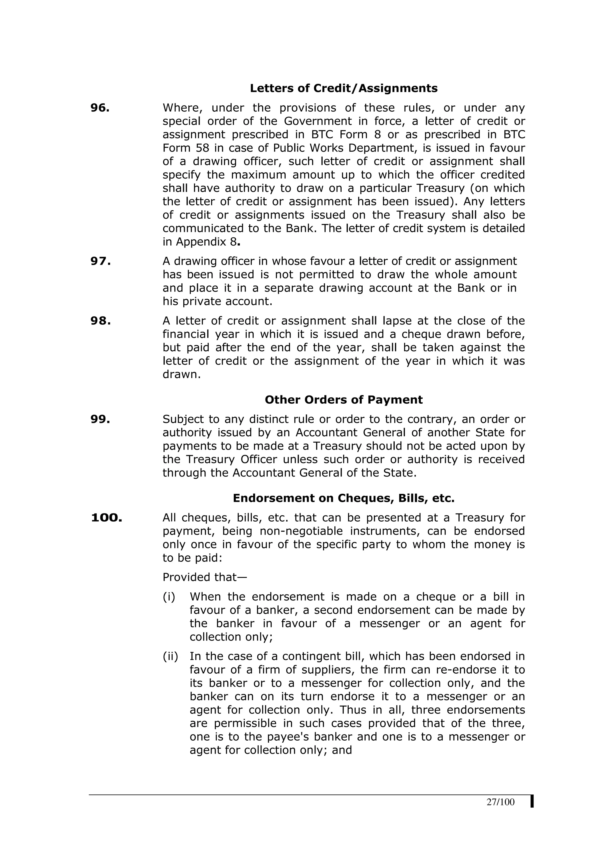 Bihar treasury-code-2011 | PDF