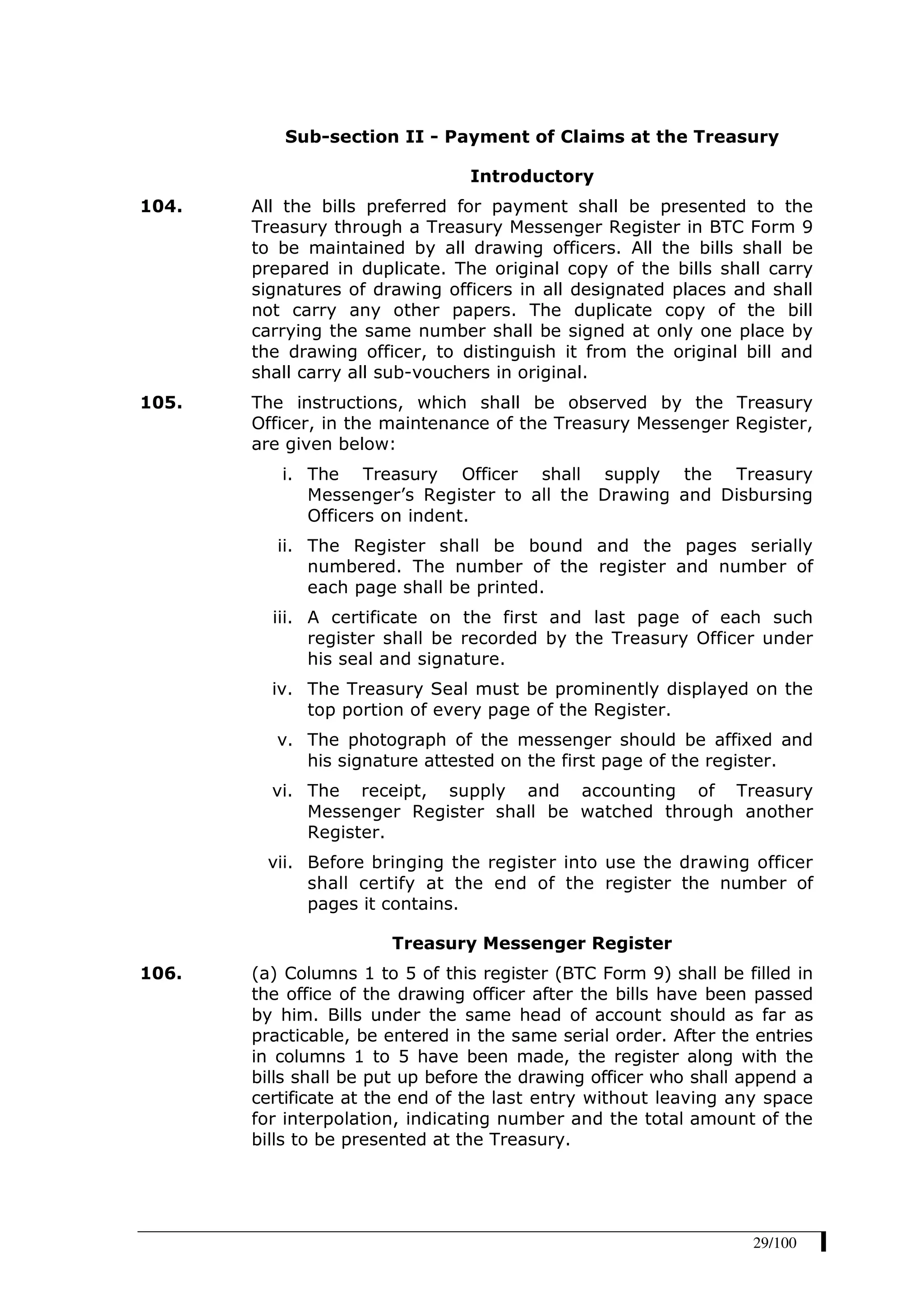 Bihar treasury-code-2011 | PDF