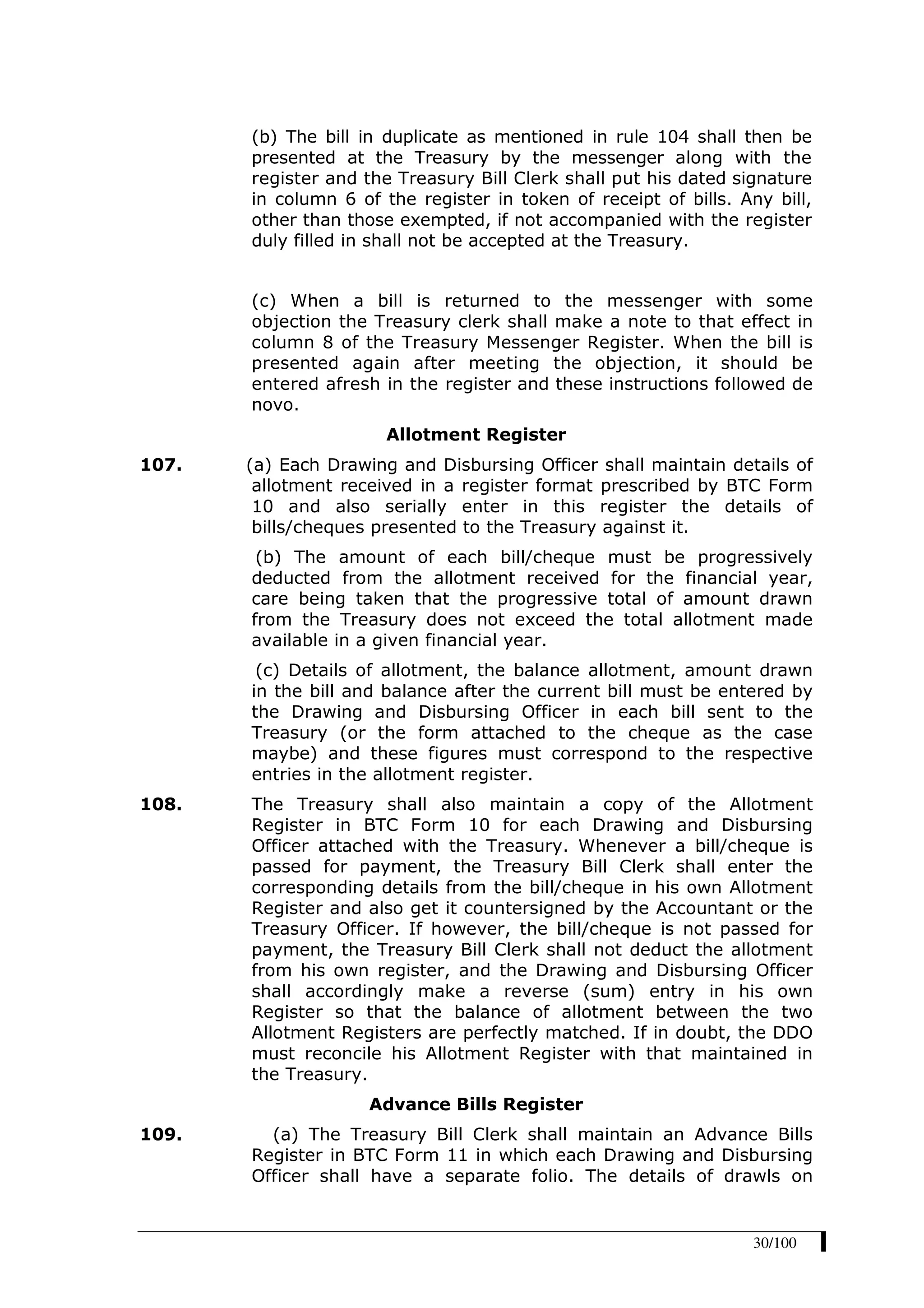 Bihar treasury-code-2011 | PDF