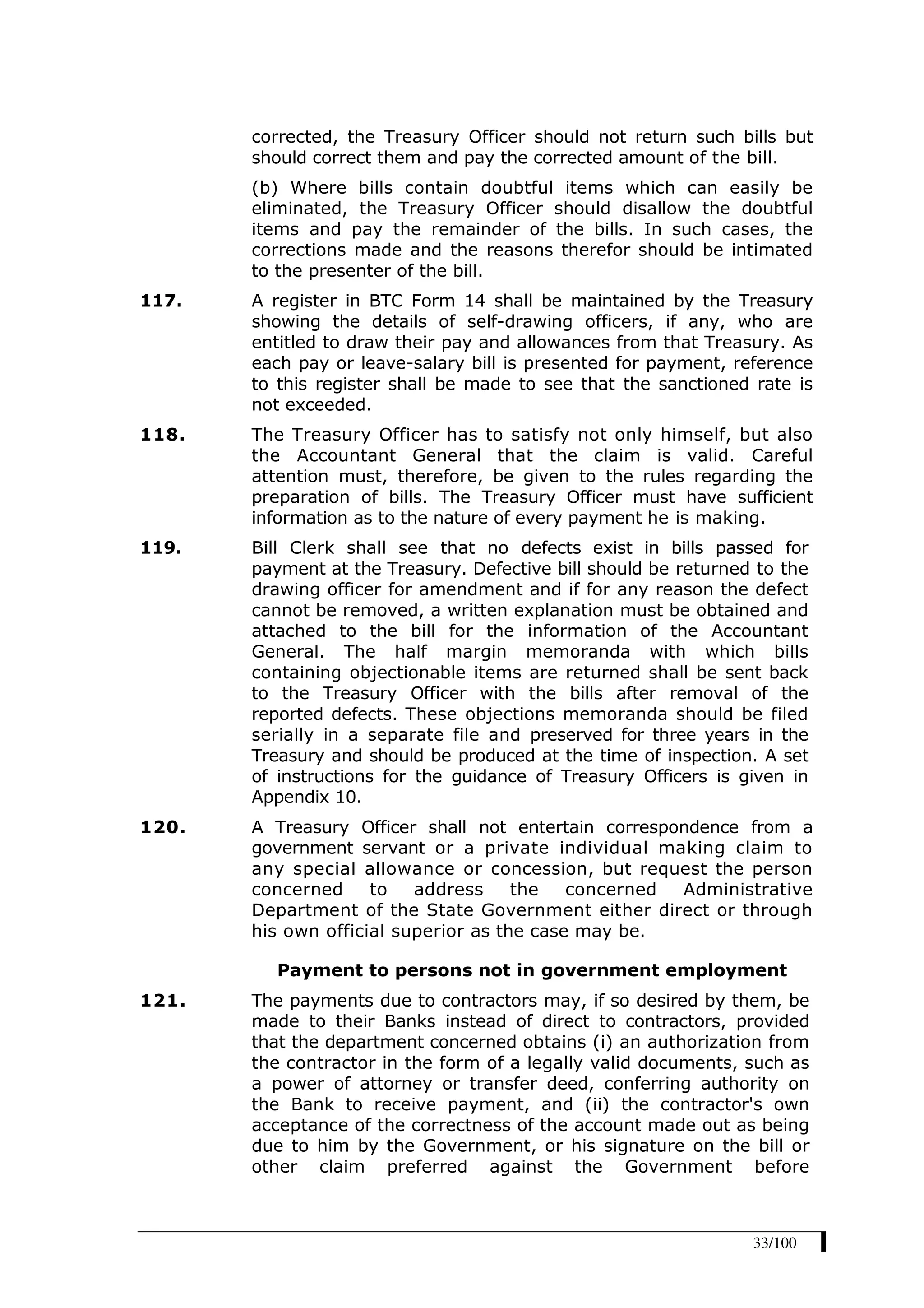 Bihar treasury-code-2011 | PDF