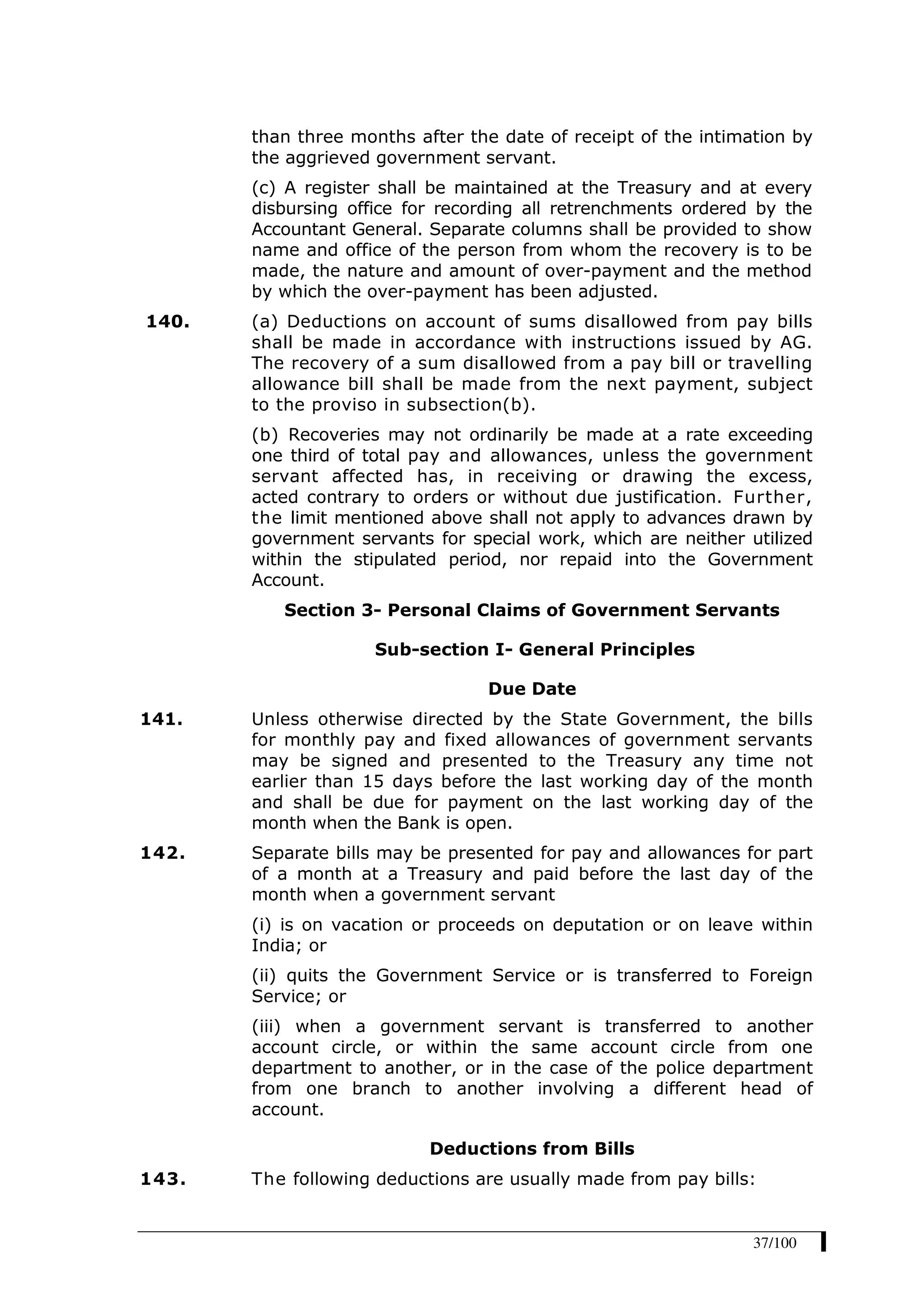 Bihar treasury-code-2011 | PDF