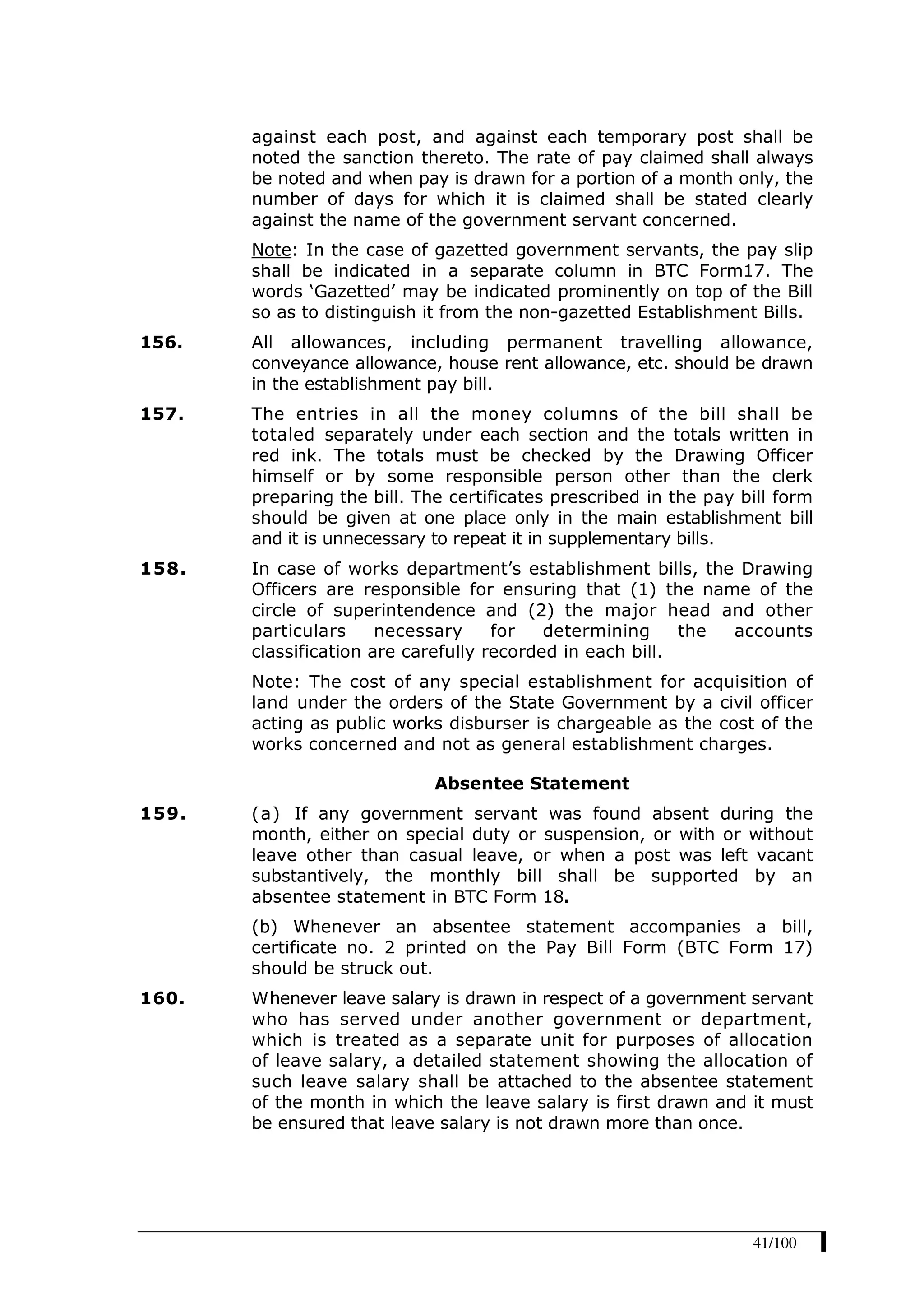 Bihar treasury-code-2011 | PDF