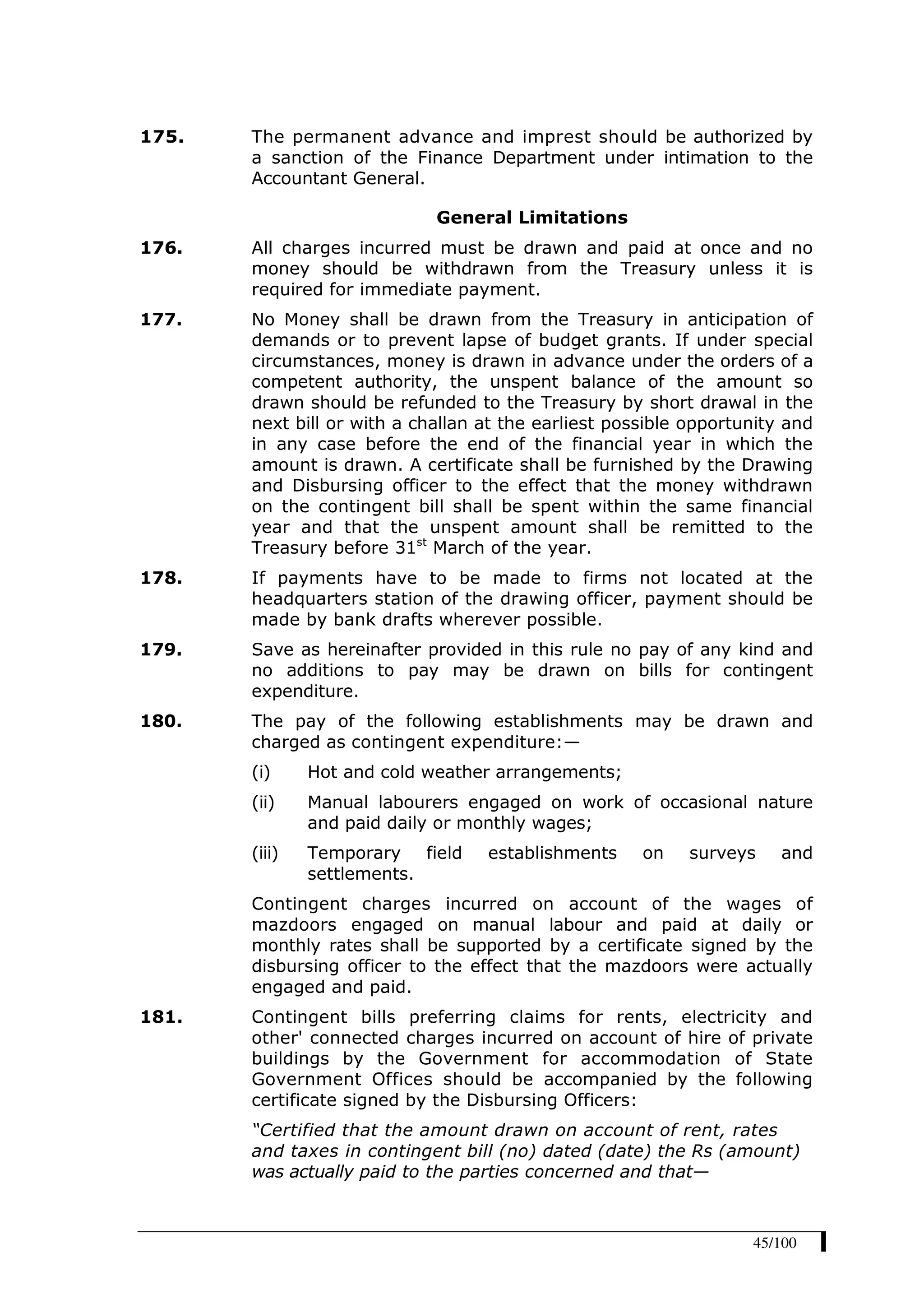 Bihar treasury-code-2011 | PDF