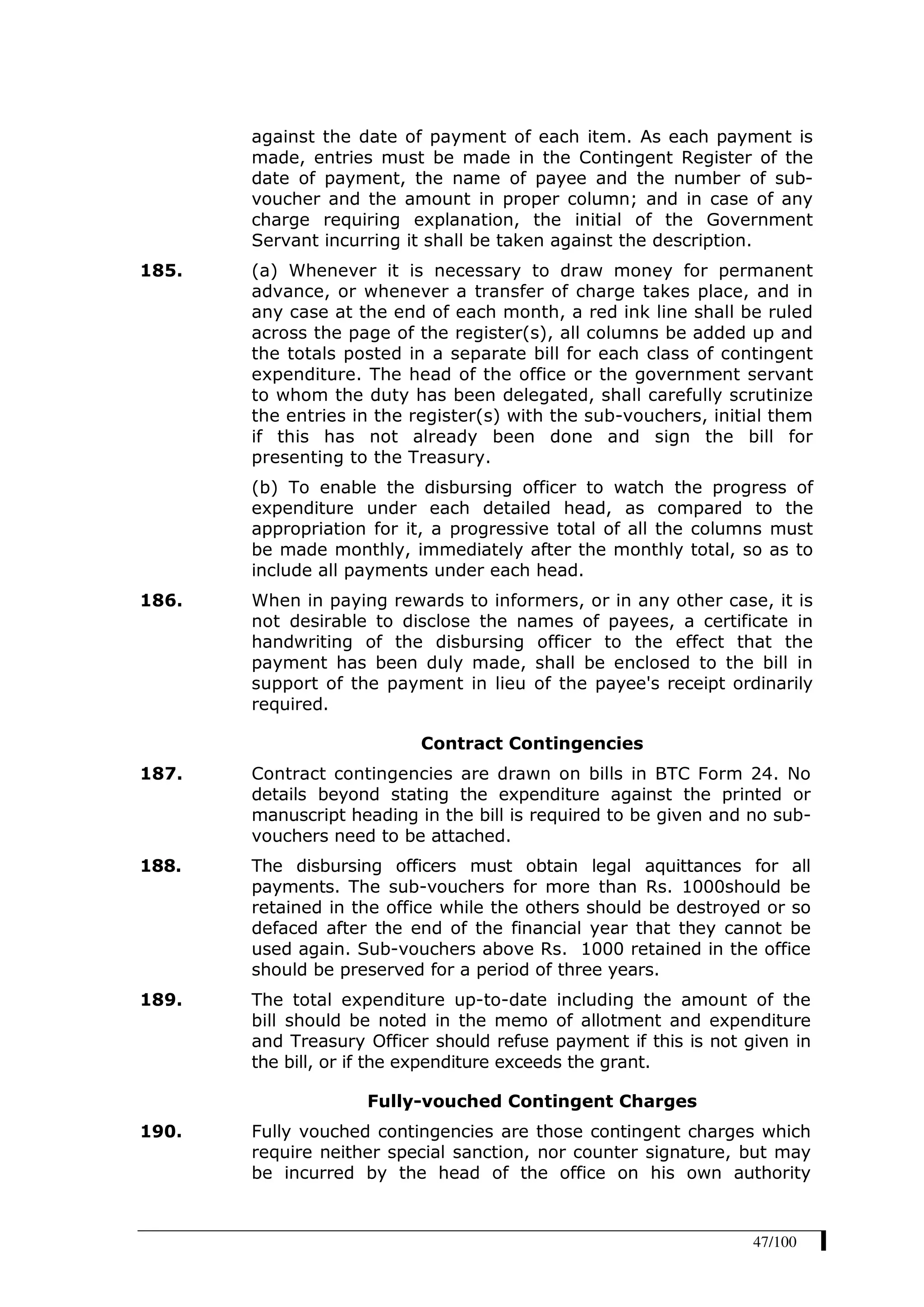 Bihar treasury-code-2011 | PDF