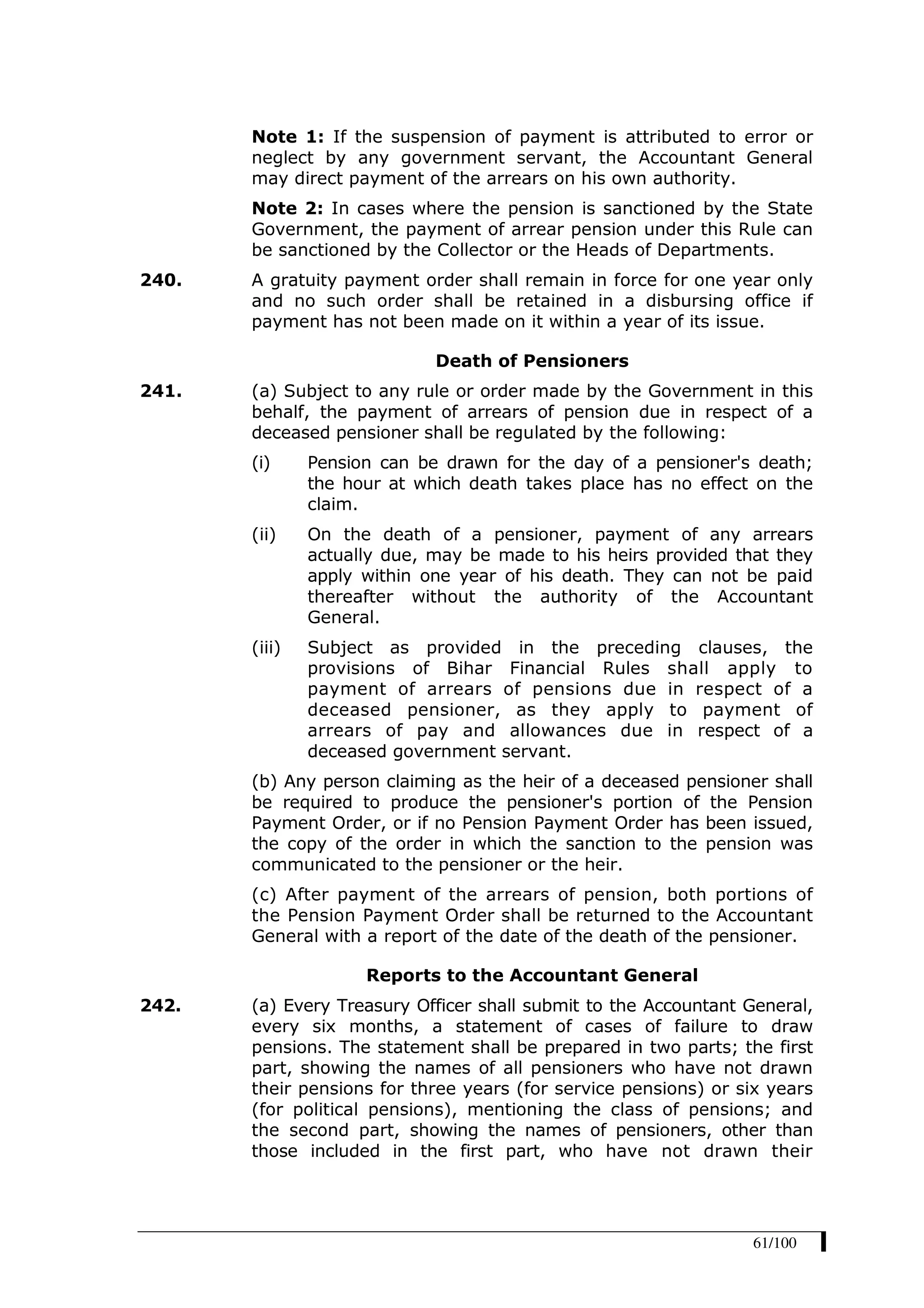 Bihar treasury-code-2011 | PDF