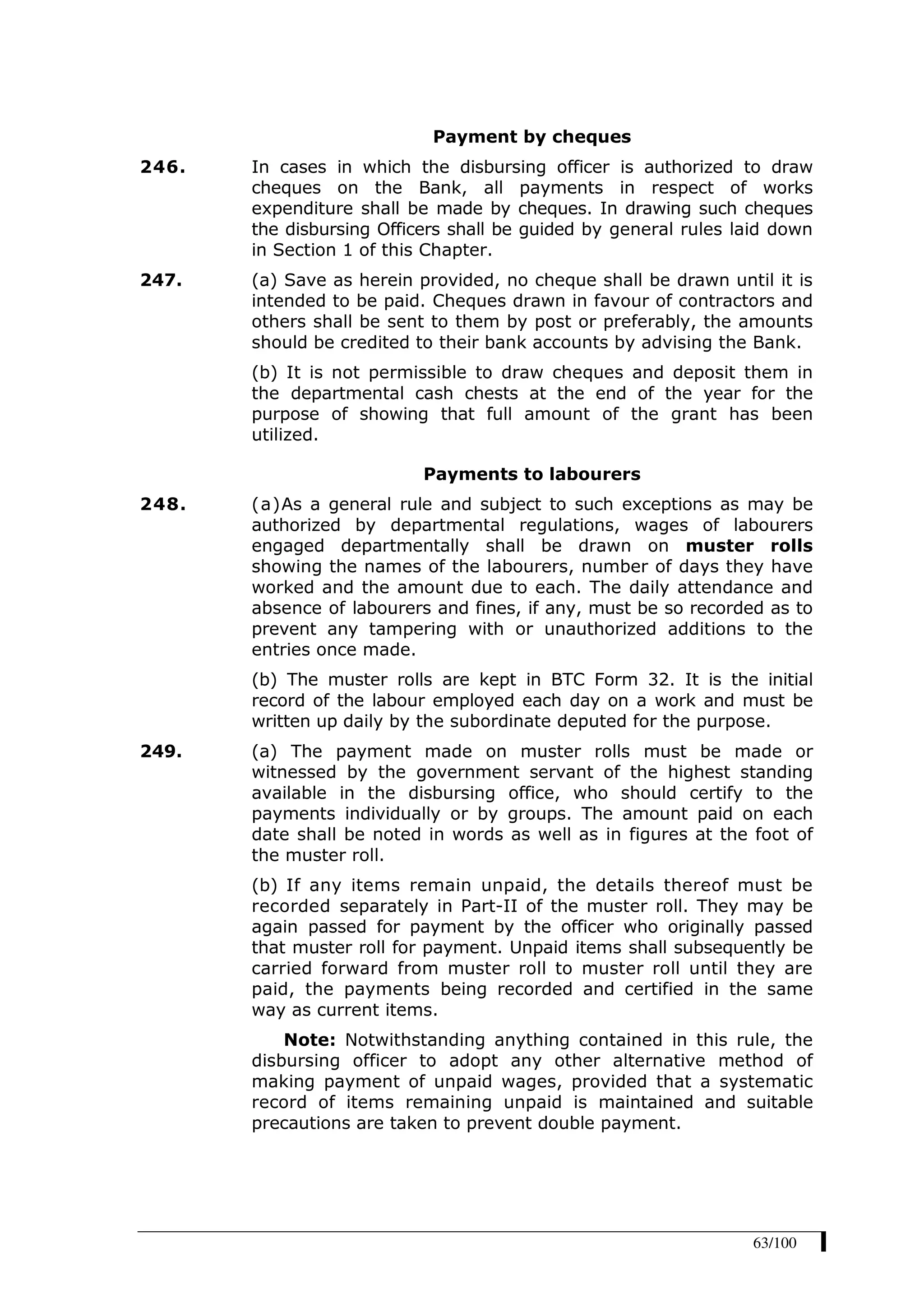 Bihar treasury-code-2011 | PDF