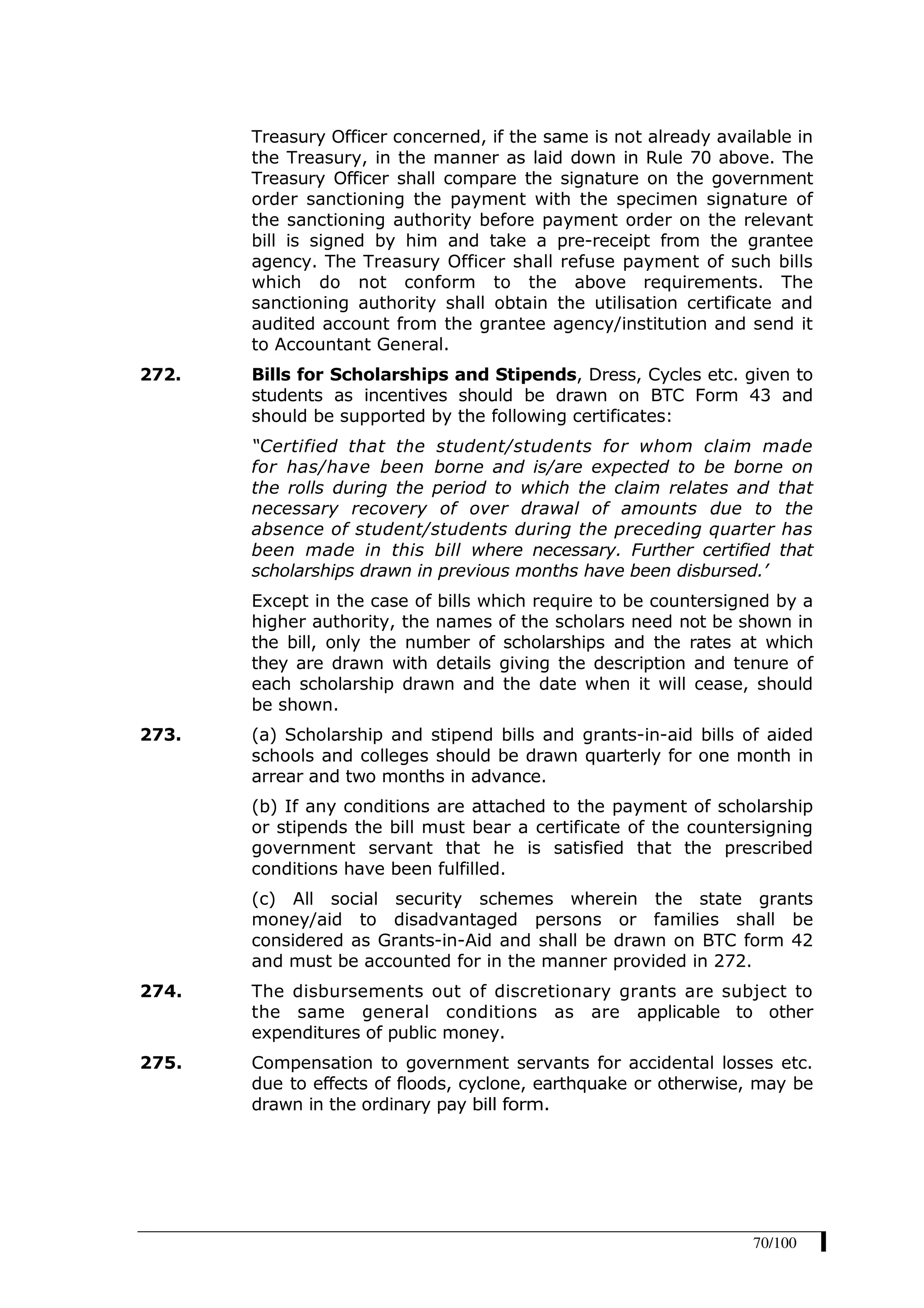 Bihar treasury-code-2011 | PDF