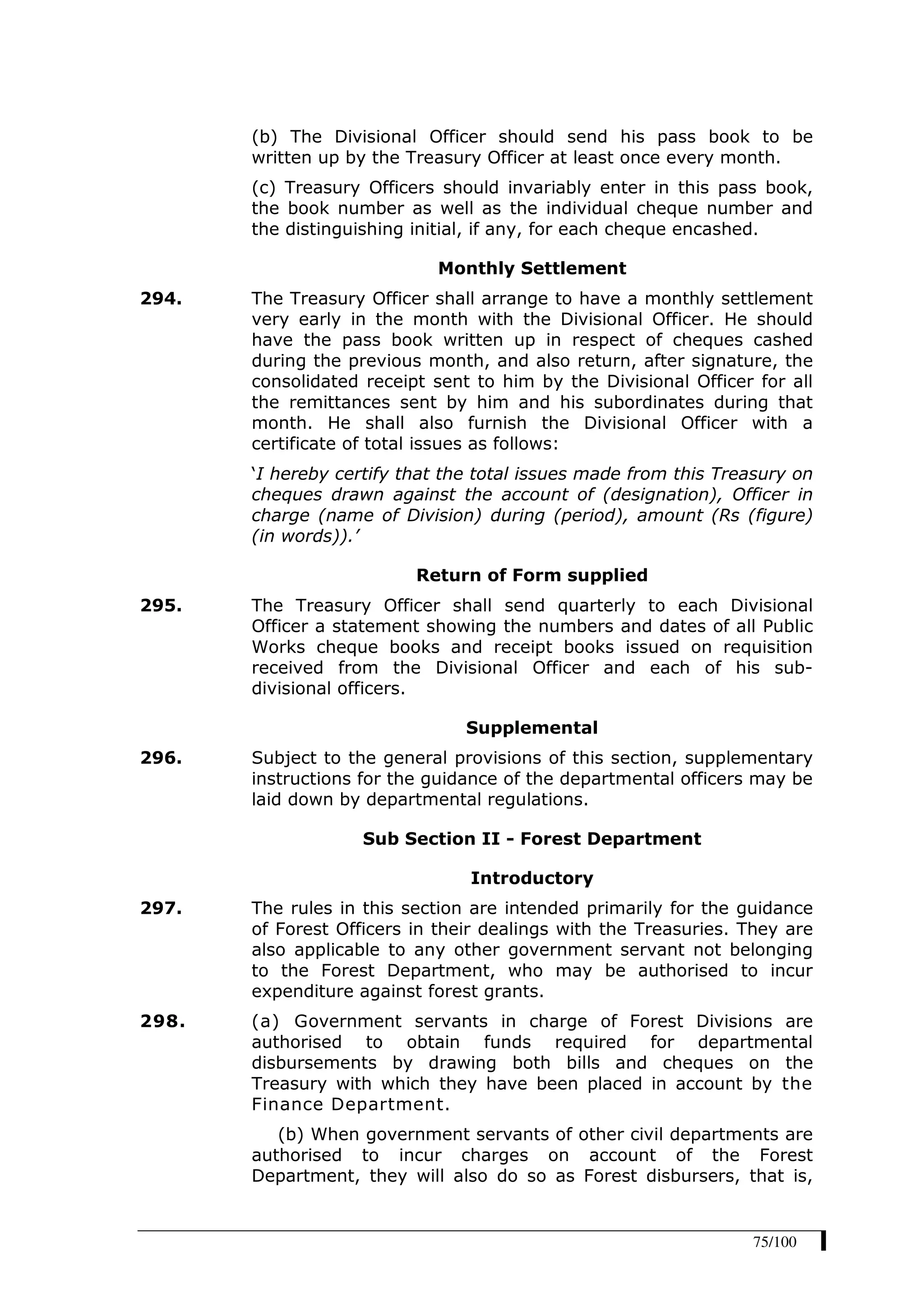 Bihar treasury-code-2011 | PDF