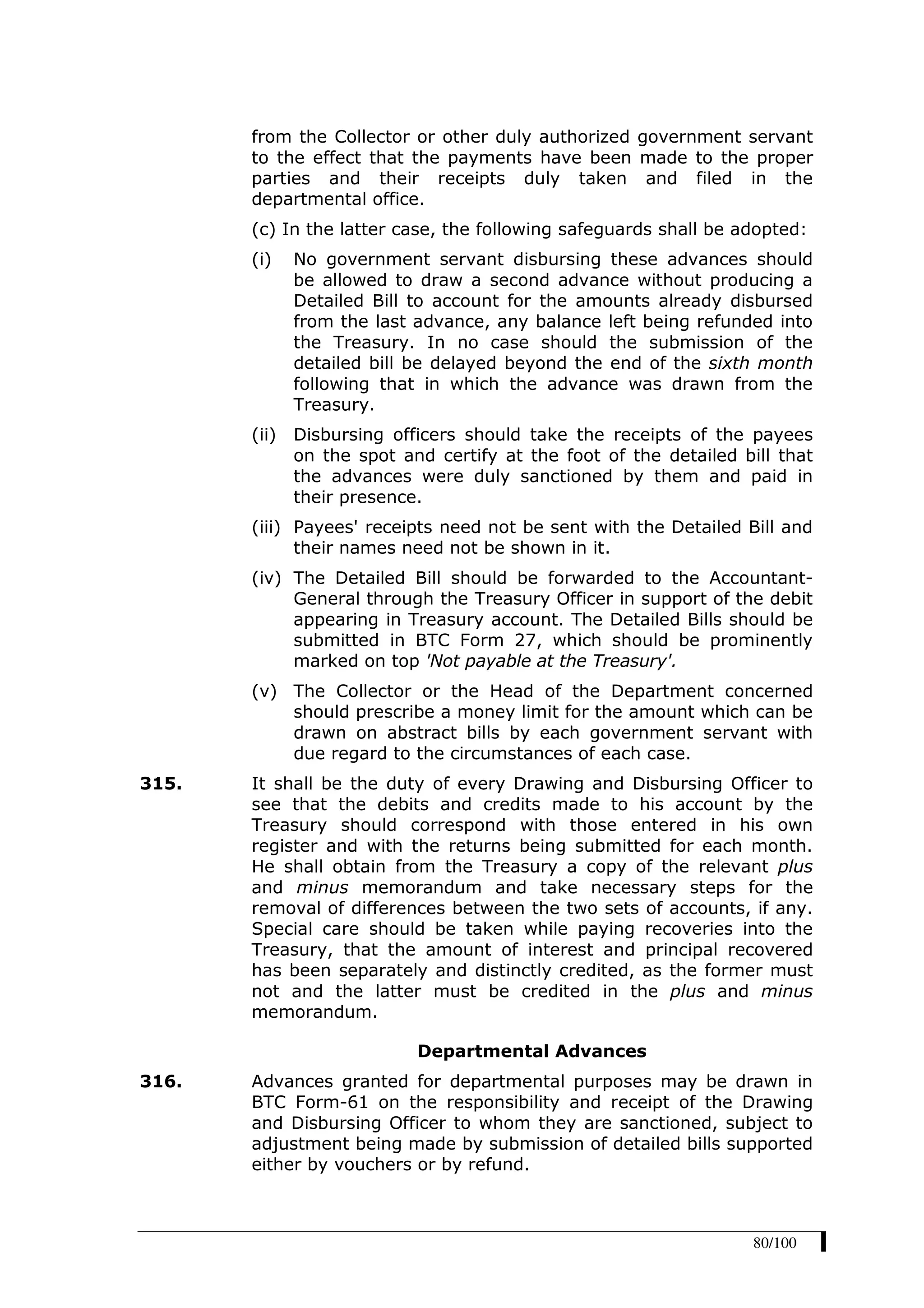 Bihar treasury-code-2011 | PDF