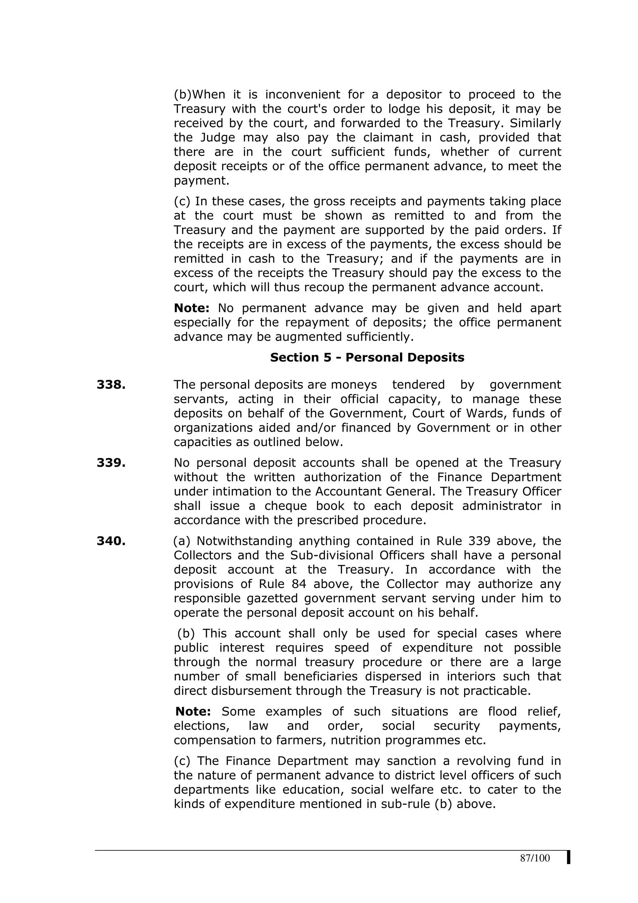 Bihar treasury-code-2011 | PDF
