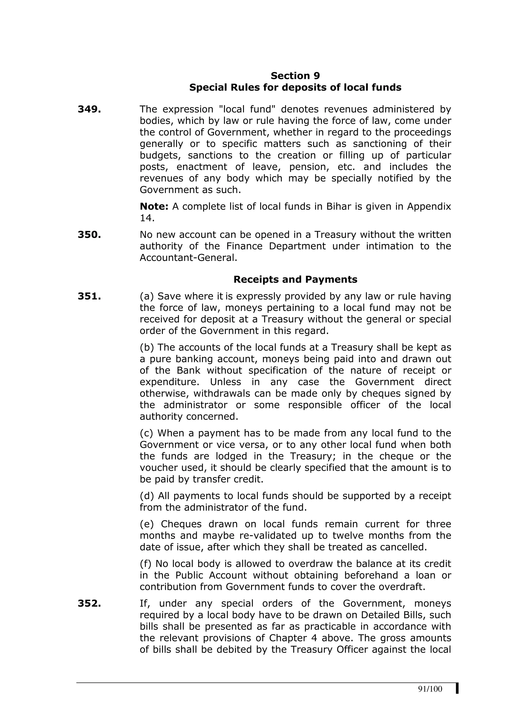 Bihar treasury-code-2011 | PDF