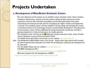 Biharbrainspresentation Final | PPT