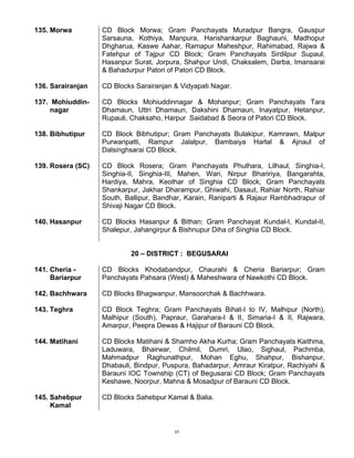 Bihar delimitation ac to blocks mapping (1) | PDF