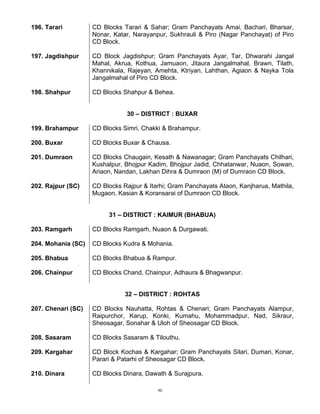 Bihar delimitation ac to blocks mapping (1) | PDF