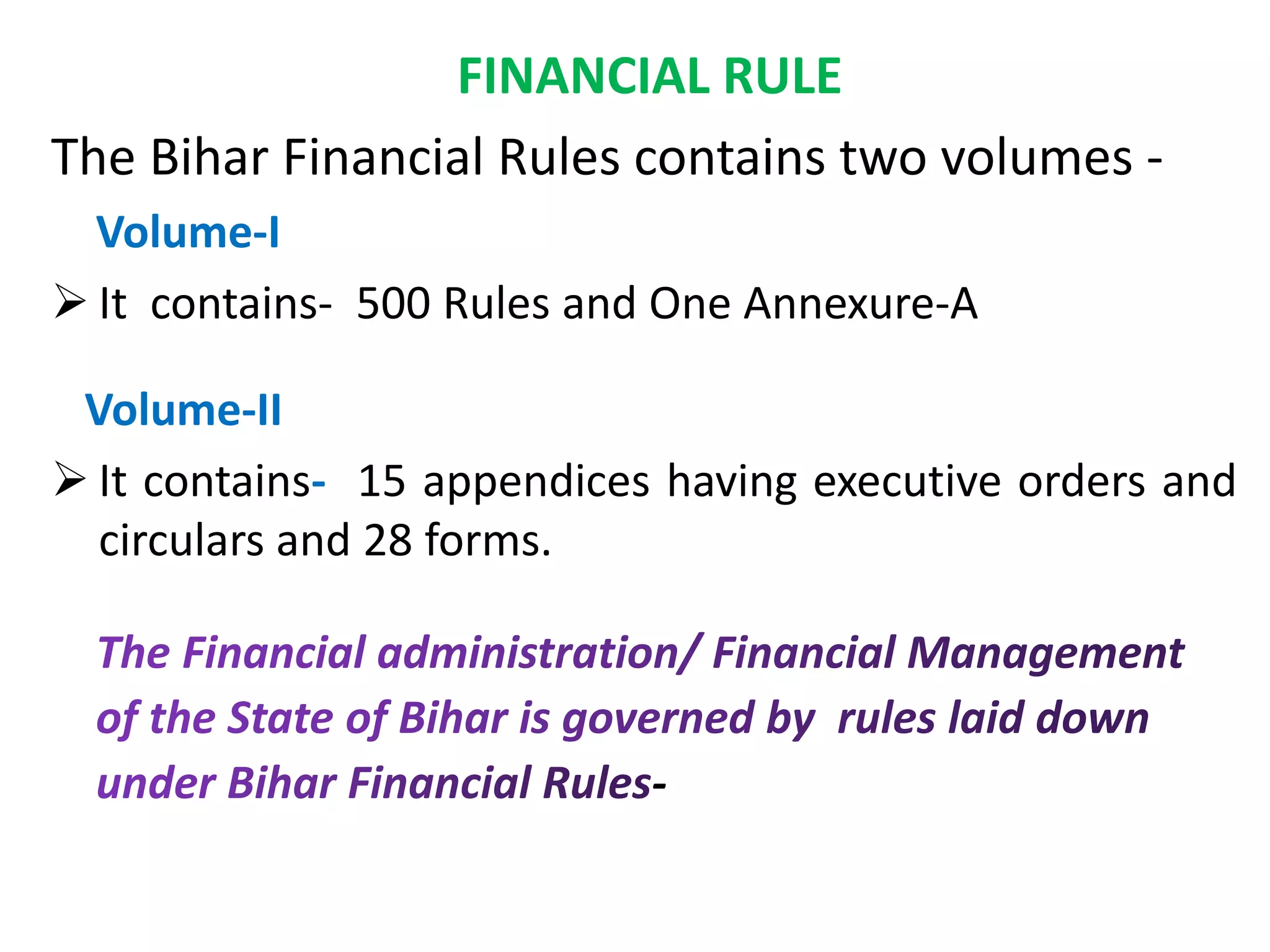 Bihar Financial Rules 4.5.22.pptx