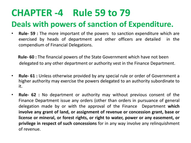 Bihar Financial Rules 4.5.22.pptx | Business Accounting & Finance ...