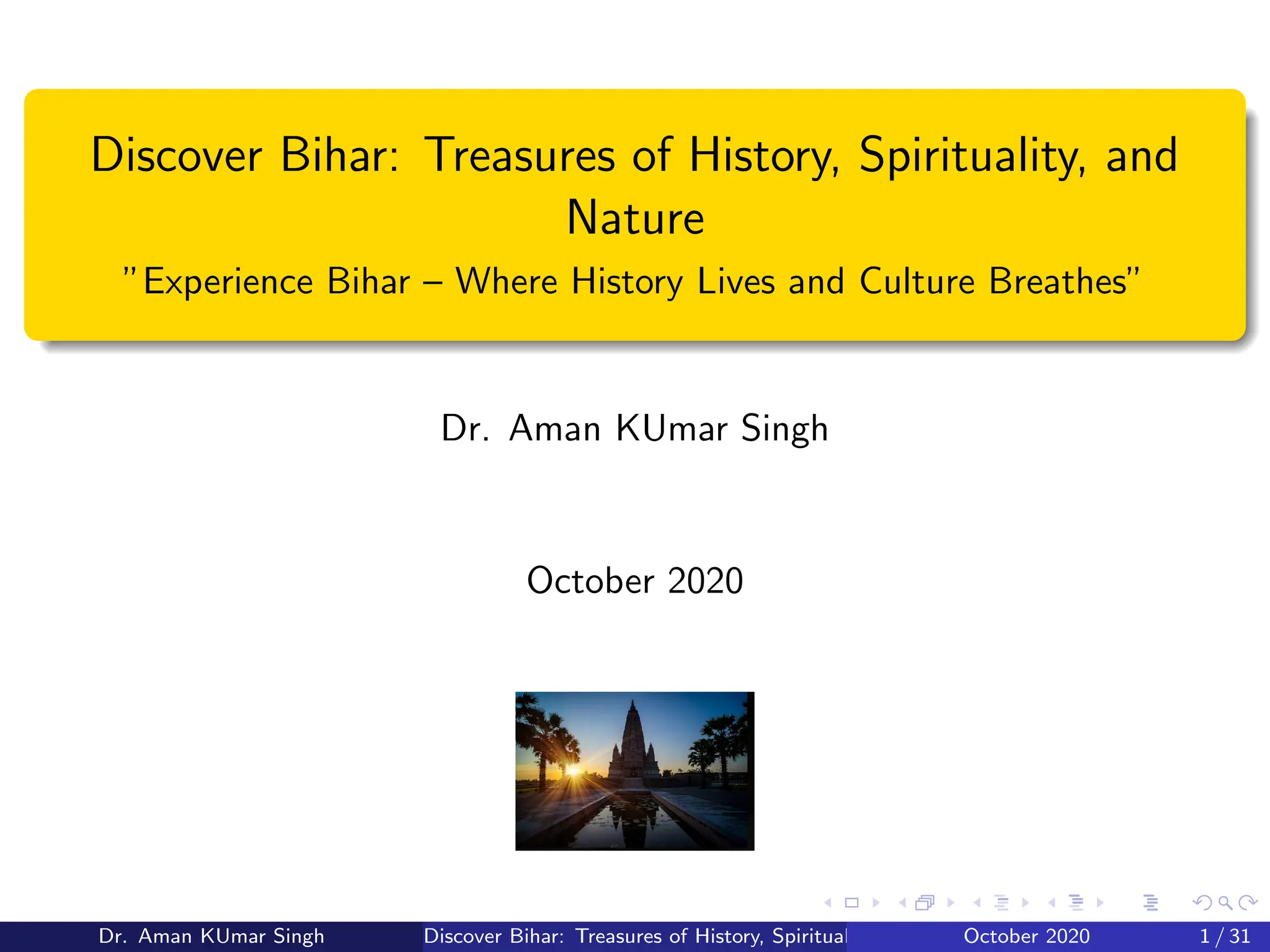 Discover Bihar: Treasures of History, Spirituality, and Nature | PDF