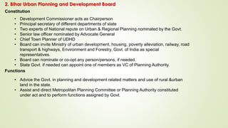 Bihar urban planning and development act 2012 | PPT