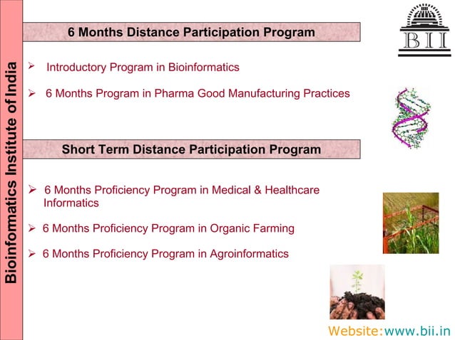 Bioinformatics Institute of India | PPT