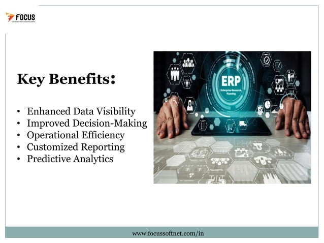 BI in ERP Software - Focus Softnet Pvt Ltd | PPT