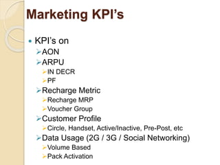 Bi in telecom through kpi’s | PPTX