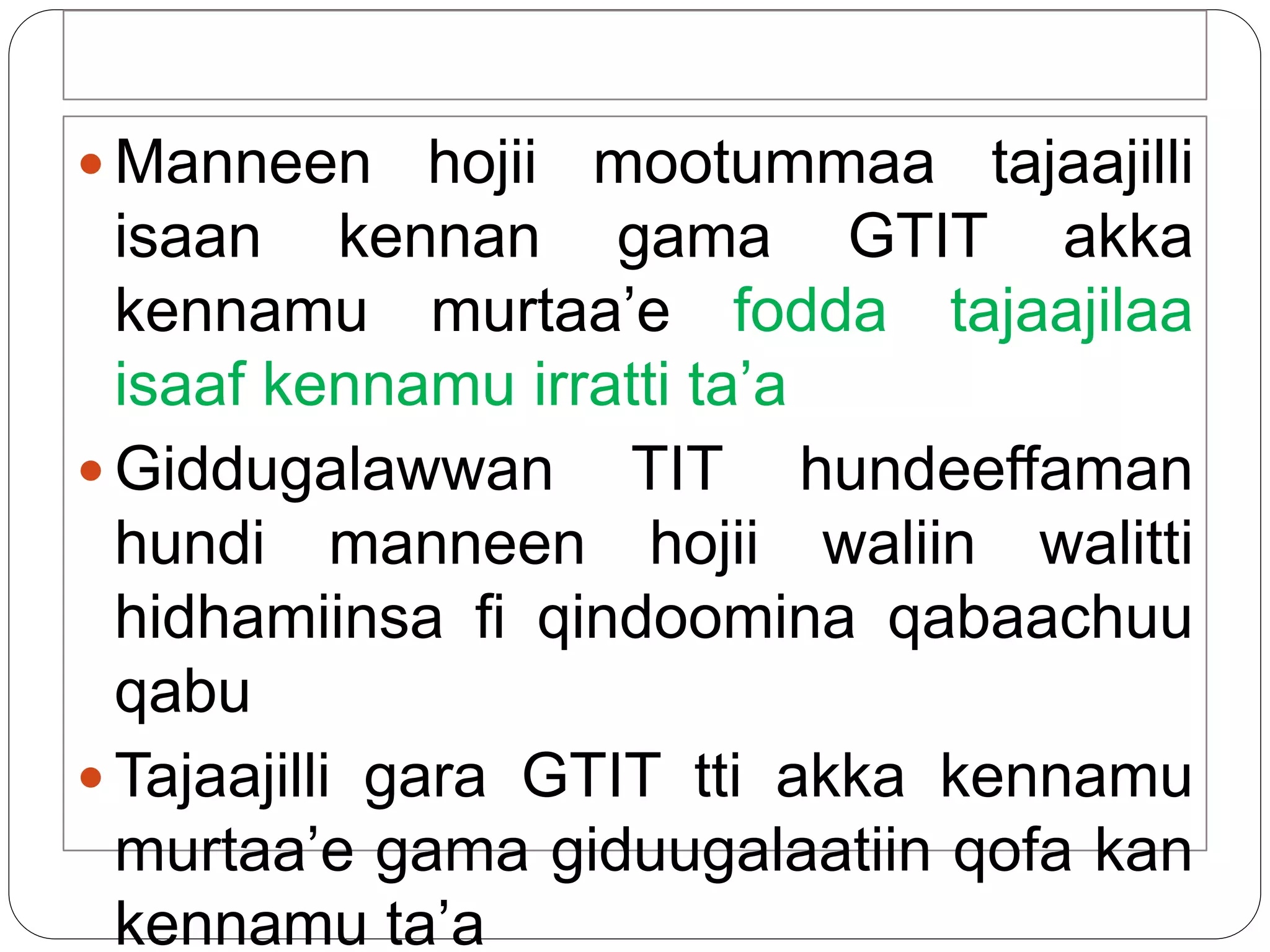 Biiroo Pabliik Sarviisii fi Misooma Qabeenya Namaa Oromiyaa Wixinee ...