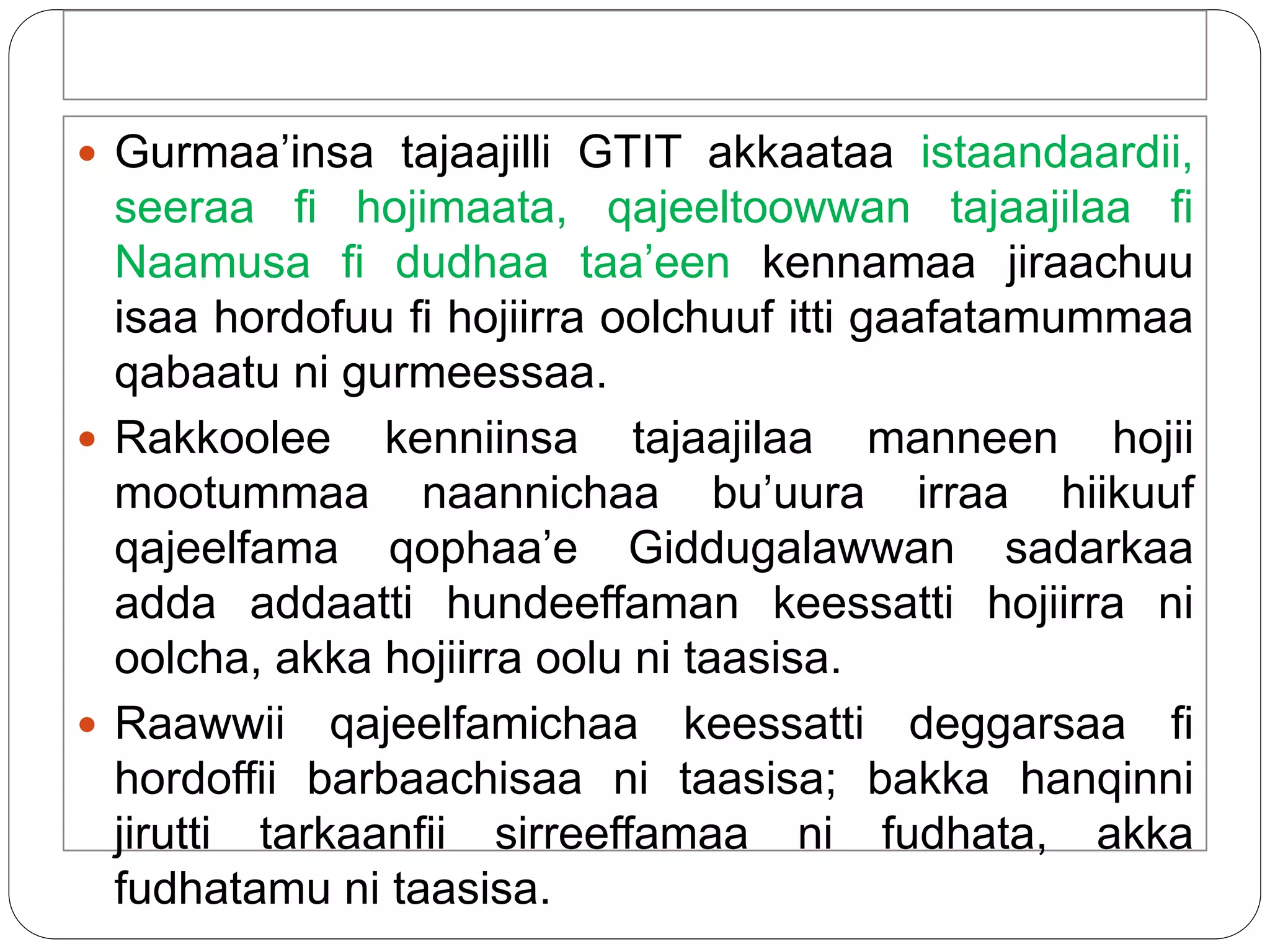 Biiroo Pabliik Sarviisii fi Misooma Qabeenya Namaa Oromiyaa Wixinee ...
