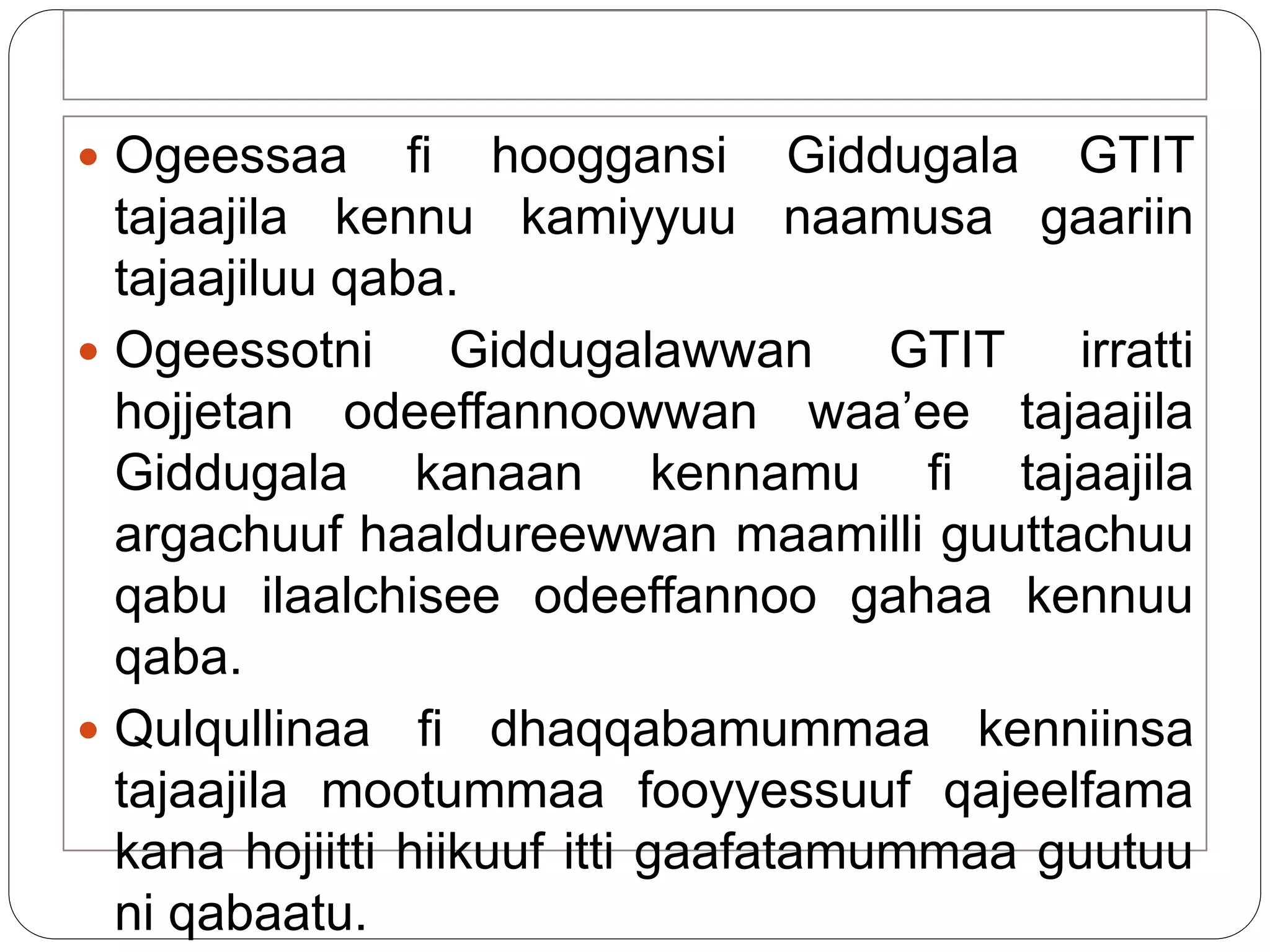 Biiroo Pabliik Sarviisii fi Misooma Qabeenya Namaa Oromiyaa Wixinee ...