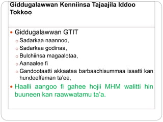 Biiroo Pabliik Sarviisii fi Misooma Qabeenya Namaa Oromiyaa Wixinee Qajeelfama Kenniinsa ...