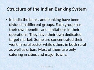 Introduction - Banking Institutions in India | PPTX | Business Banking ...