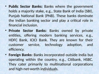 Introduction - Banking Institutions in India | PPT