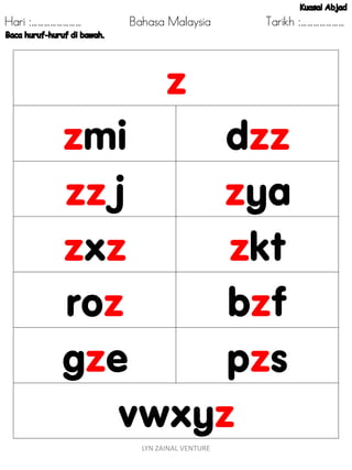 Bijak baca abc | PDF
