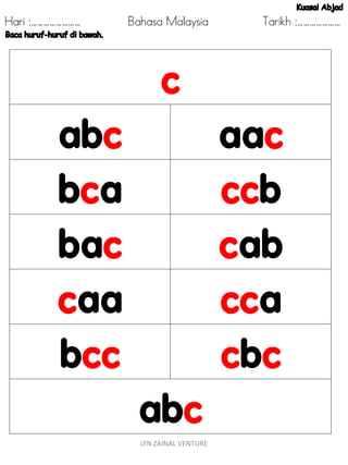 Bijak baca abc | PDF