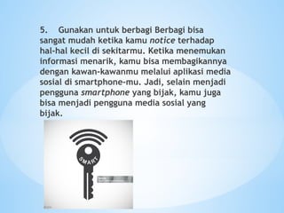HARUS BIJAK DALAM MENGGUNAKAN GADGET.pptx