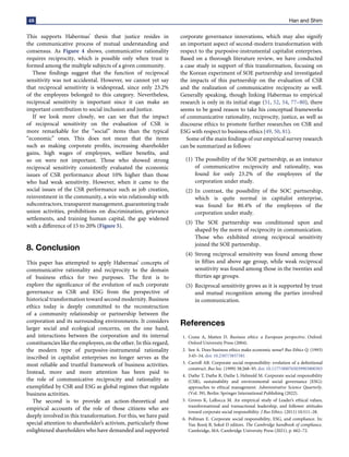 Communicative rationality and the evolution of business ethics ...