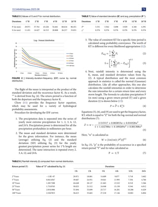 Rainfall intensity duration frequency curve statistical analysis and ...