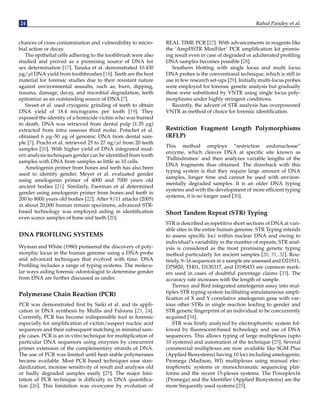 Molecular Technique for Gender Identification: A Boon in Forensic ...