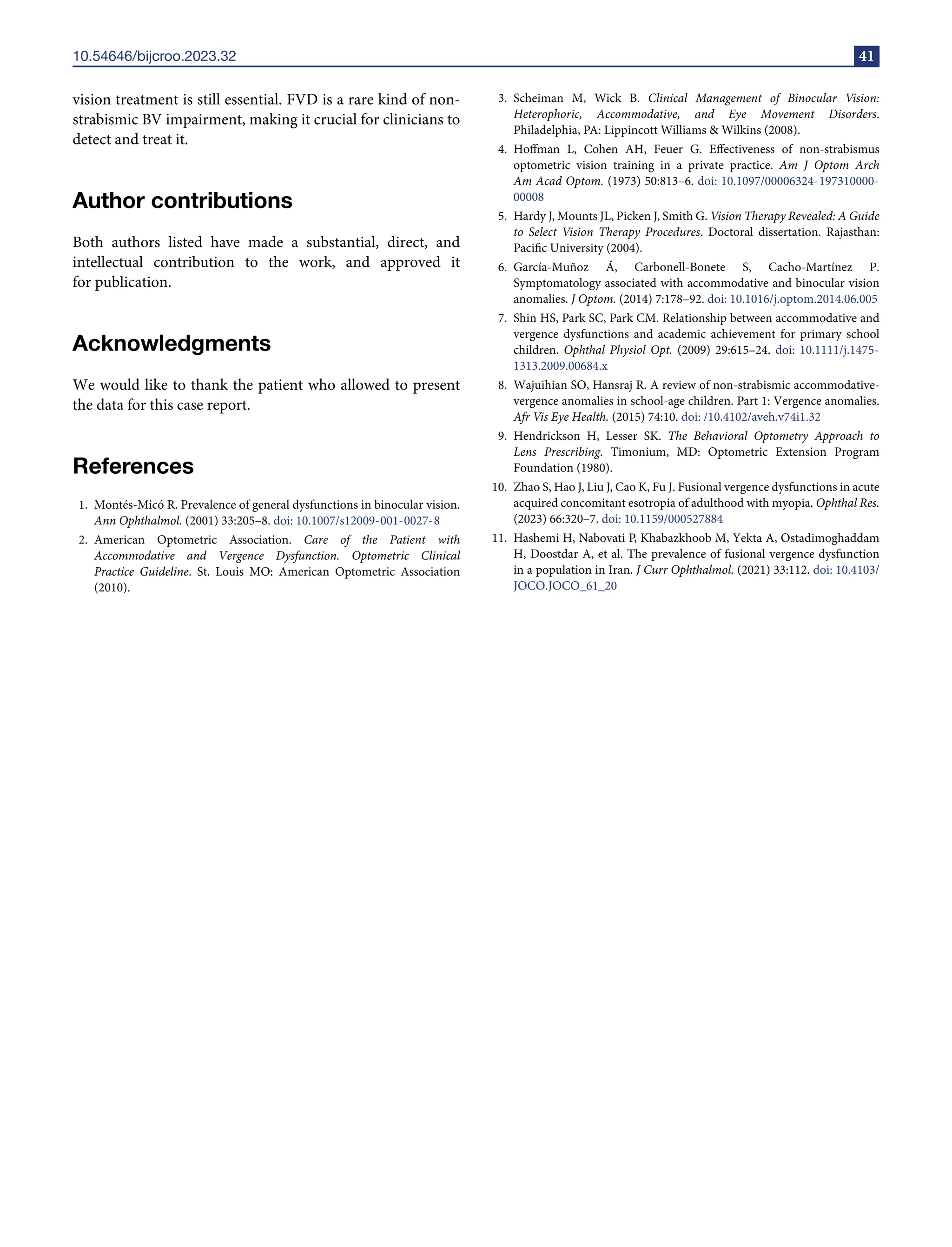 A case of fusional vergence disorder associated with myopia | PDF