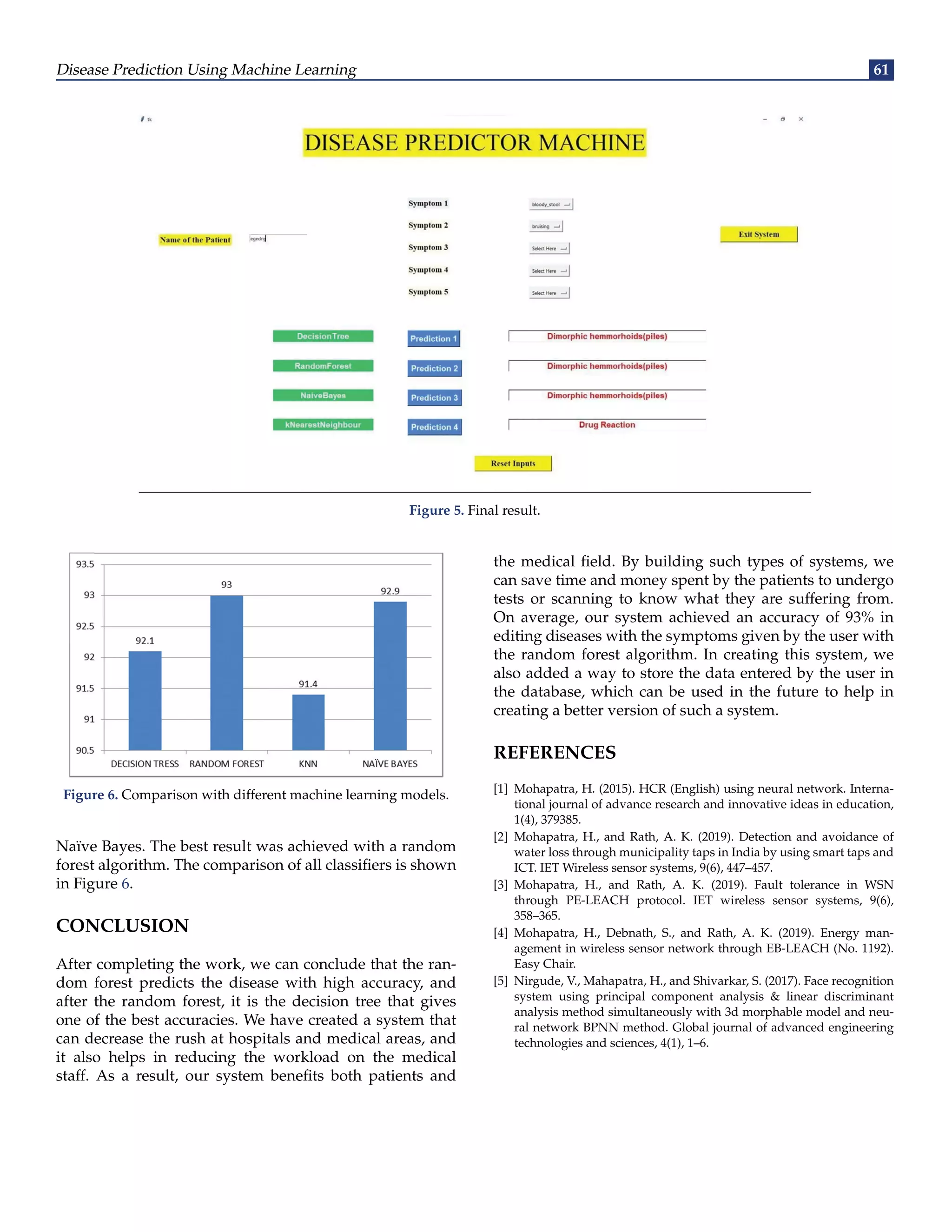 Disease Prediction Using Machine Learning | PDF