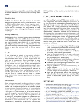 A Comprehensive Study on Online Teaching–Learning (OTL) System and ...